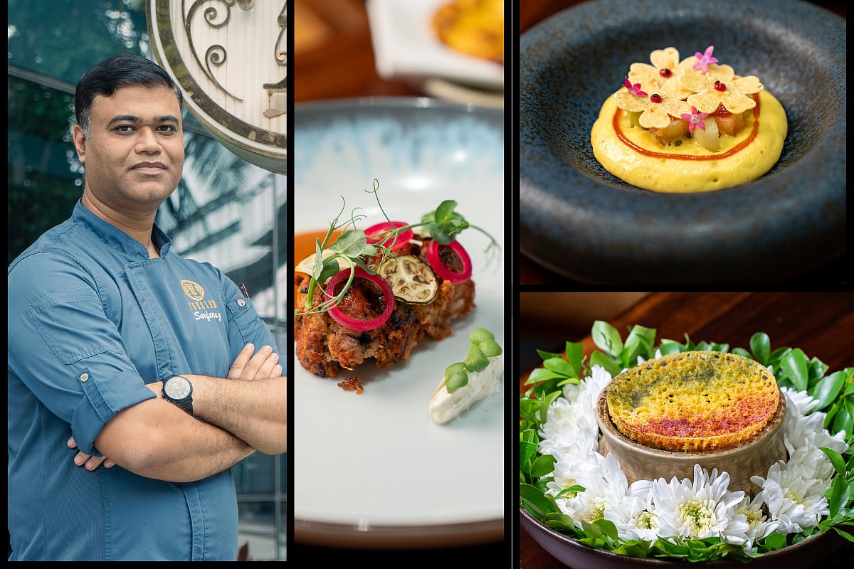 Chef Sarfaraz Ahmed on how his dishes are literally re-imagined!