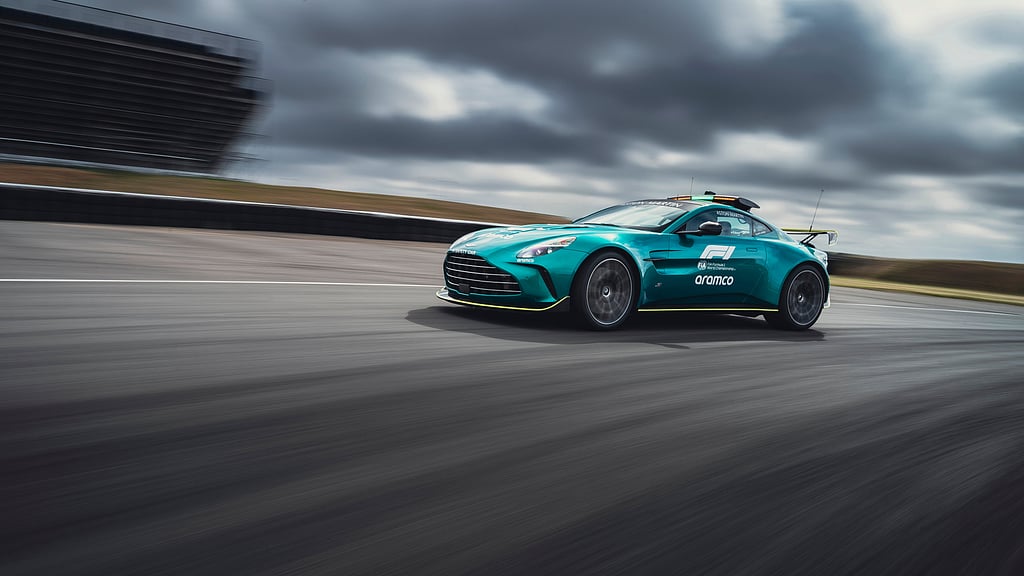 The new Aston Martin Vantage S is the FIA Safety Car in Formula 1