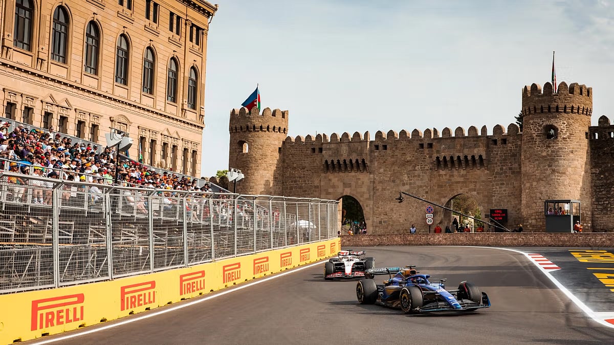 F1 Azerbaijan GP qualifying delivers crashes, red flags and wild grid