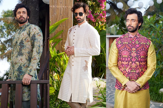 Luxe menswear designer Surbhi Pansari reveals her Durga Puja drop!