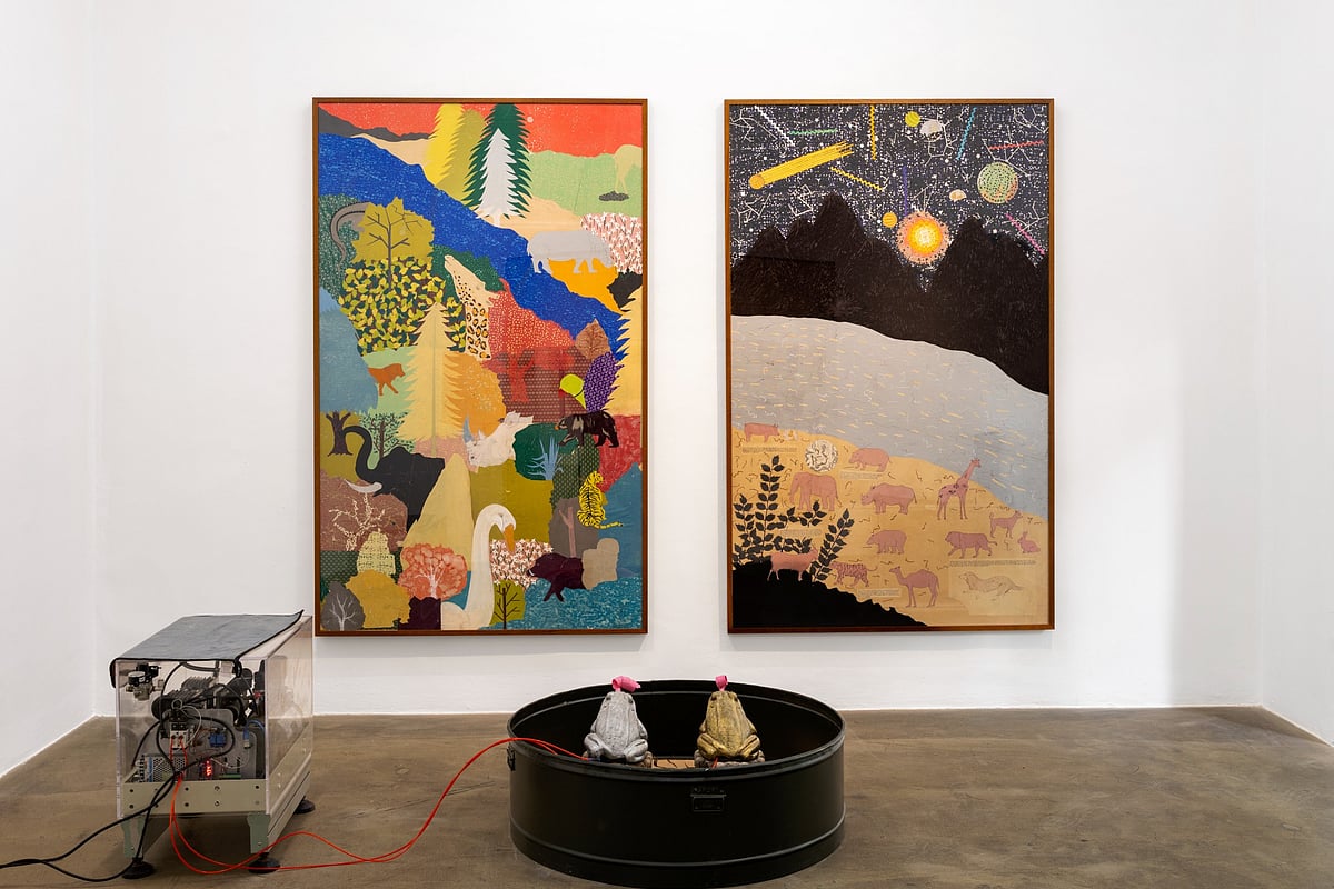 Shailesh B.R.’s exhibition in Delhi explores mysteries of art and tech