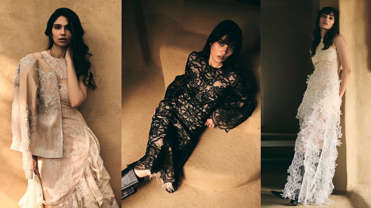 Isha Jajodia Dream in Rose is all about romantic layering