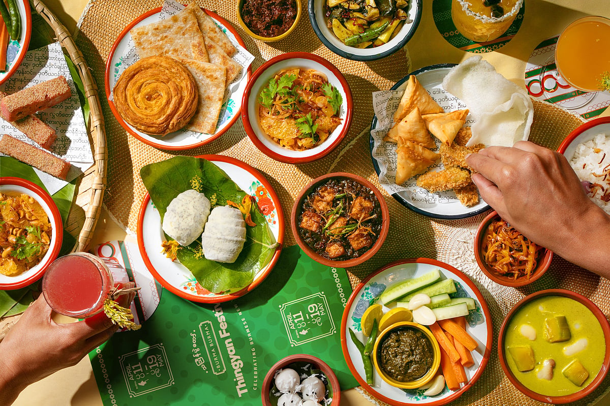 This specialty restaurant rings in the Burmese New Year with a ...
