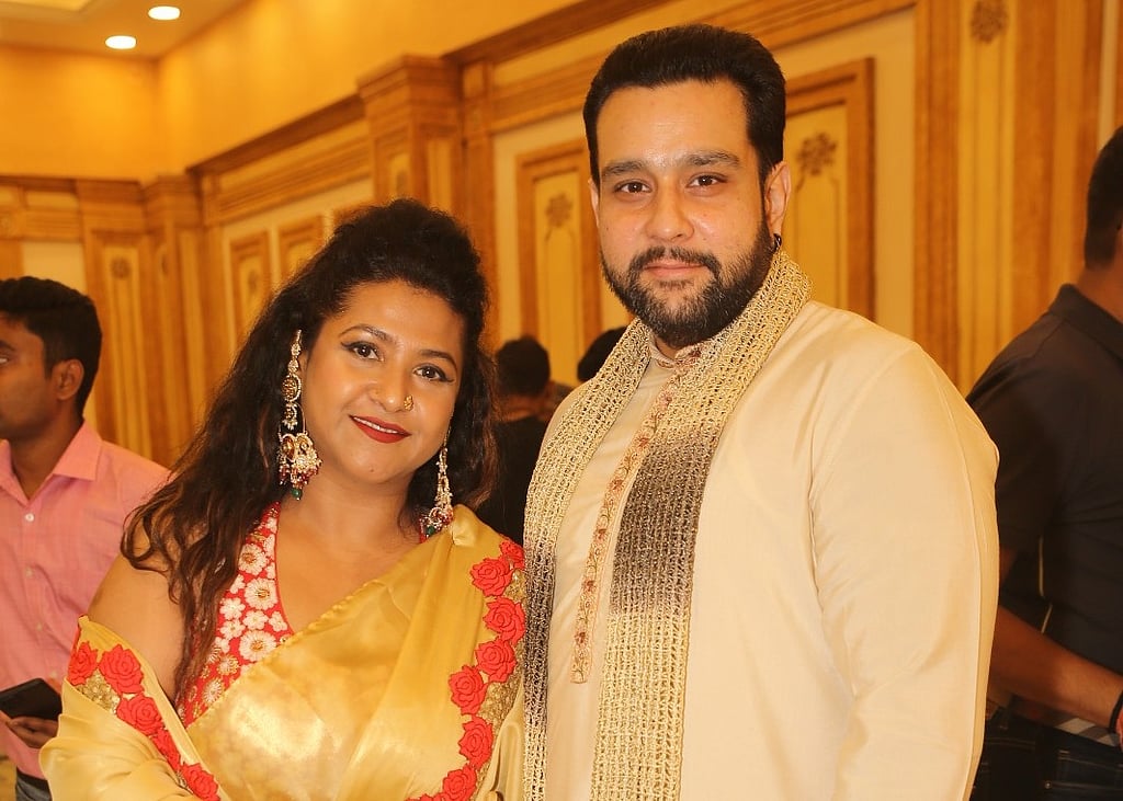 In pics: Rice ceremony of Sayan Deb Chatterjee and Shaunli Chatterjee's ...