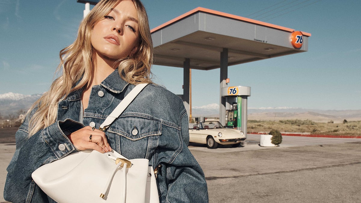 Sydney Sweeney stars in Jimmy Choo's Summer 2024 Road to Joy Campaign