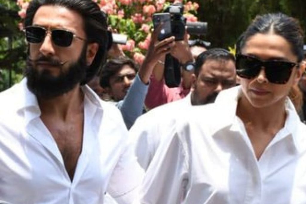 Deepika Padukone flaunts baby bump as she arrives to vote with hubby ...