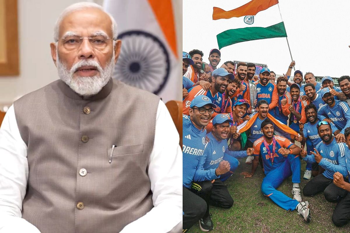 PM Narendra Modi Congratulates Team India on ICC T20 World Cup 2024 Win