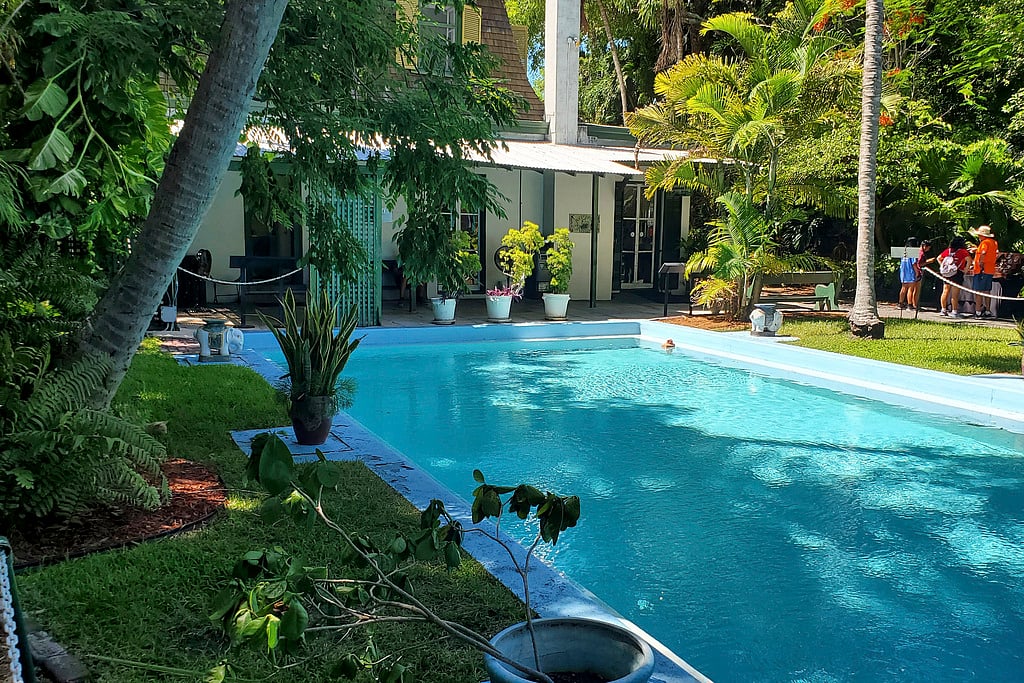 The Hemingway Home & Museum in Key West, Florida