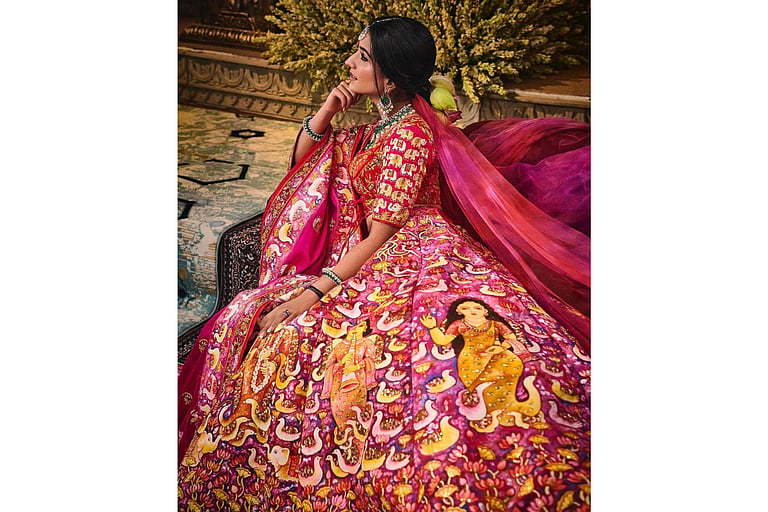 Radhika Ambani stuns in Abu Jani Sandeep Khosla X Jayasri Burman ...