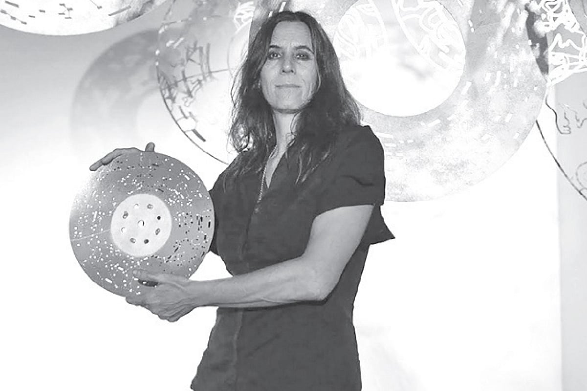 The stargazer: Irene Dubrovsky's delicate blend of science and art