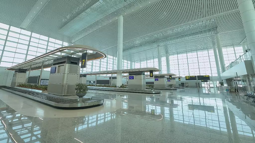 Revamped Terminal 1 at Delhi's Indira Gandhi International Airport ...