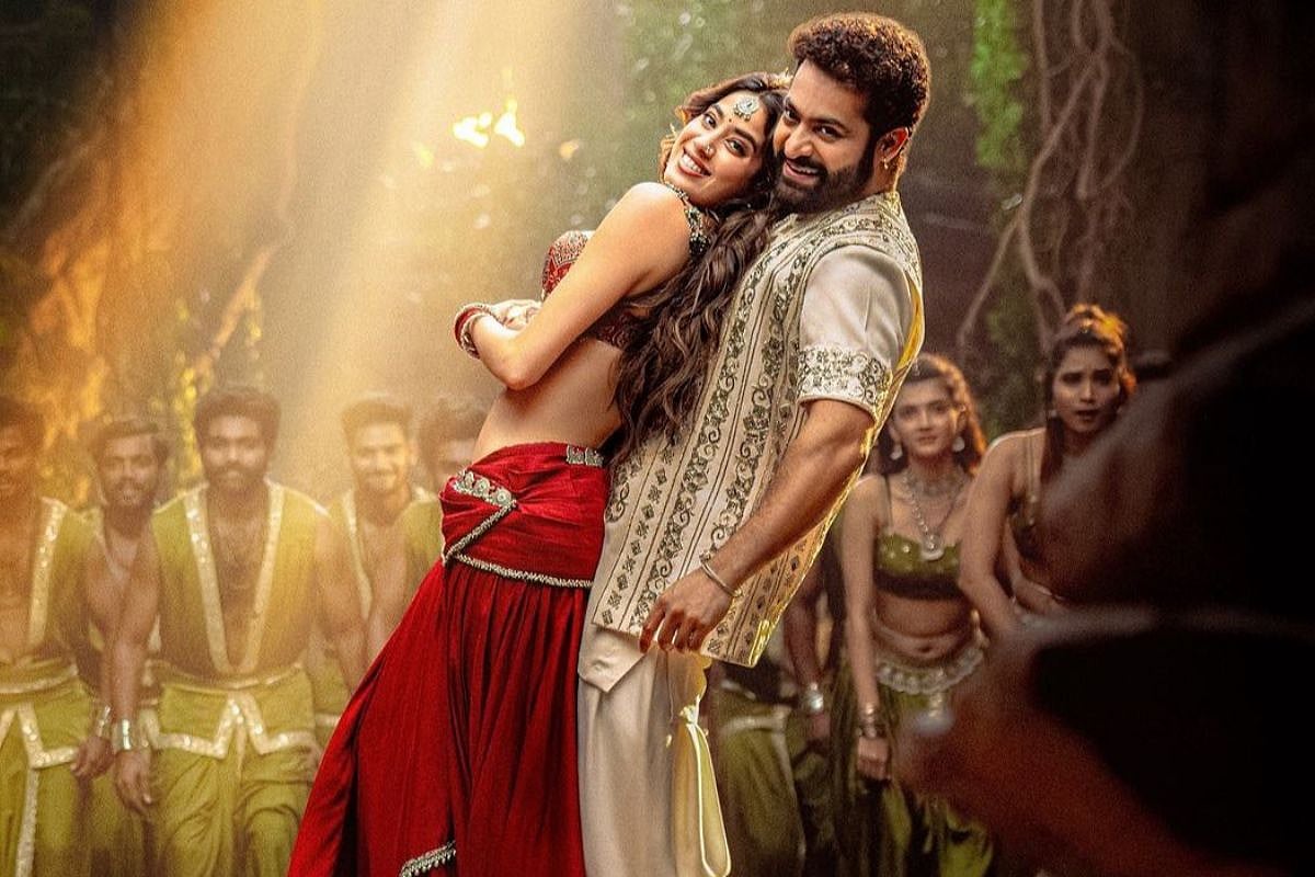Jr NTR, Janhvi Kapoor dance up a storm in ‘Daavudi’, the latest track ...