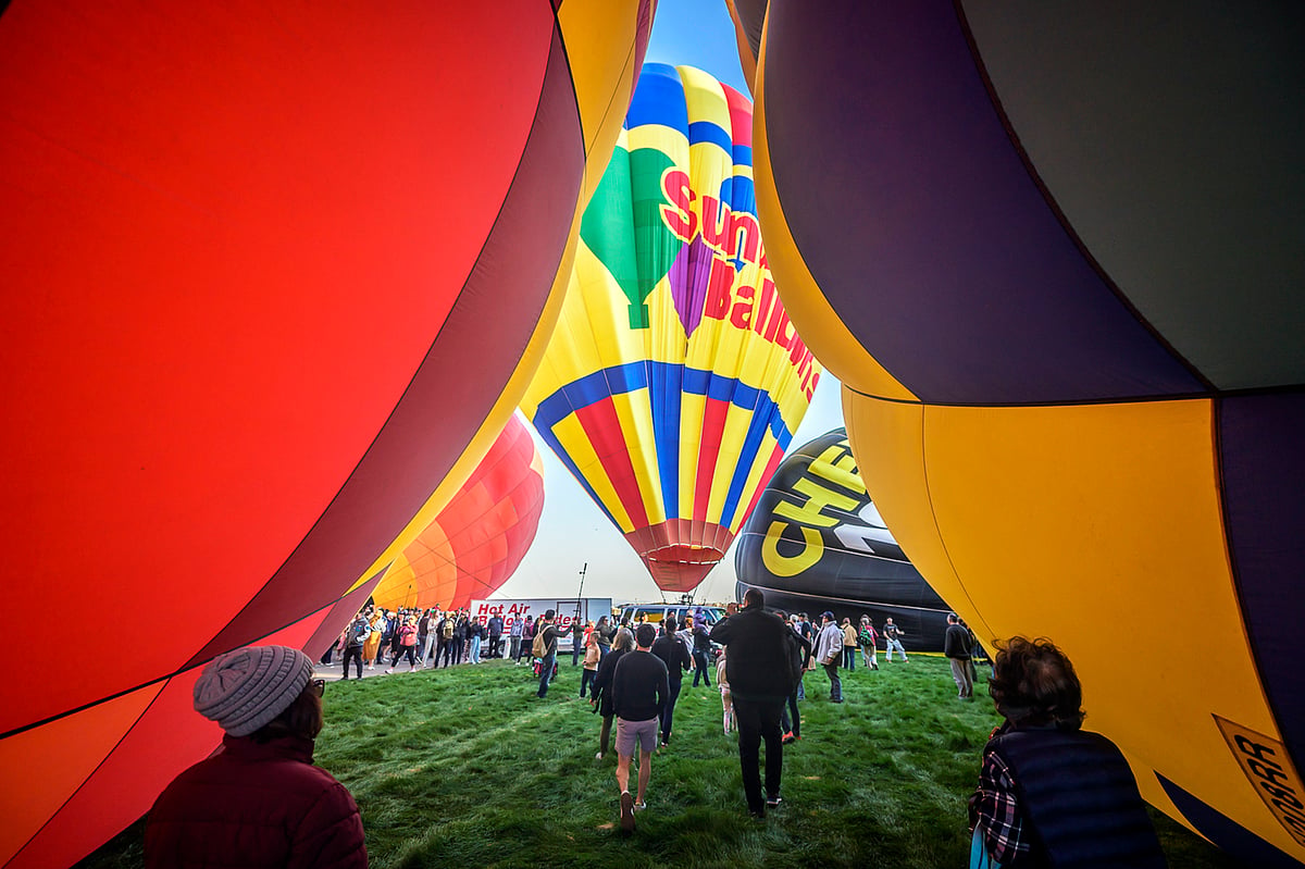 ‘Magical’ flotilla of hot air balloons take flight at international ...