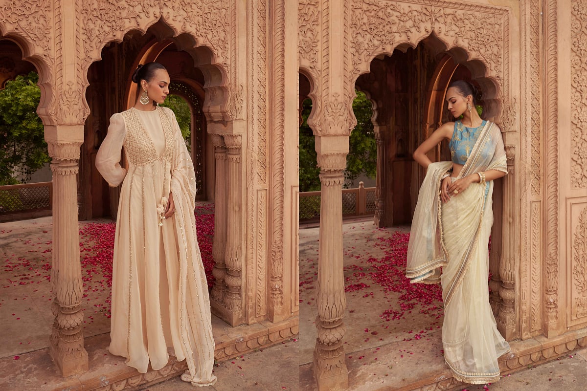 ‘Ghazal’ showcases the versatility of white through nine signature pieces