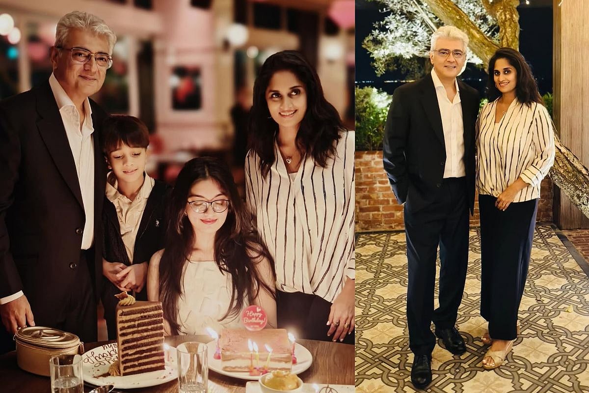 Ajith Kumar and Shalini celebrate daughter Anoushka’s 17th birthday ...