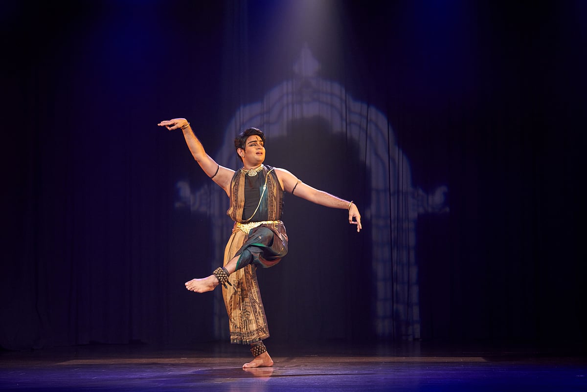 Classical performing art exponents Sudha Raghuraman and Mohanapriyan ...