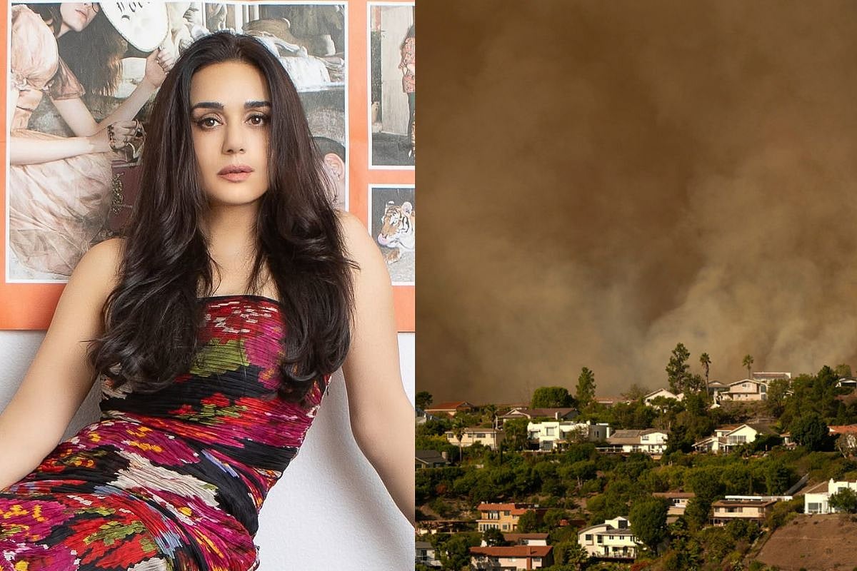 Preity Zinta shares update amid LA wildfires, says her family is ‘safe ...