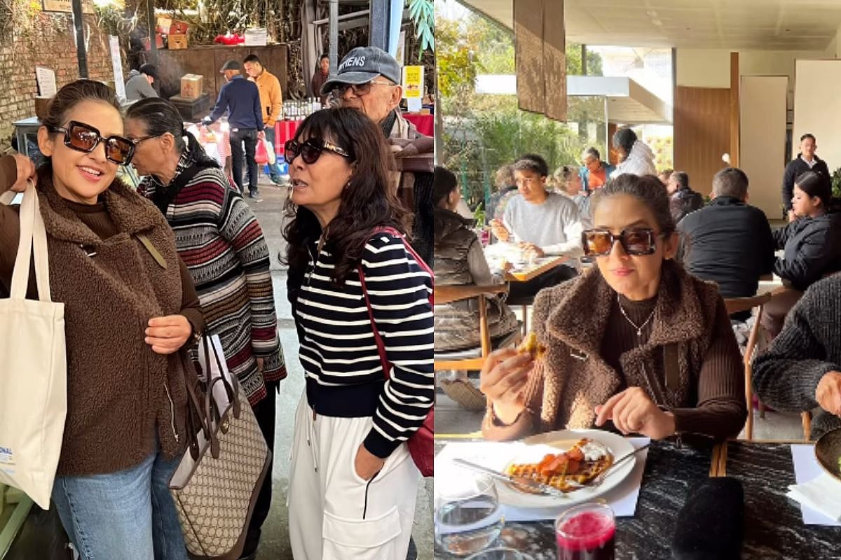 Manisha Koirala embraces organic living with a farmers’ market shopping ...