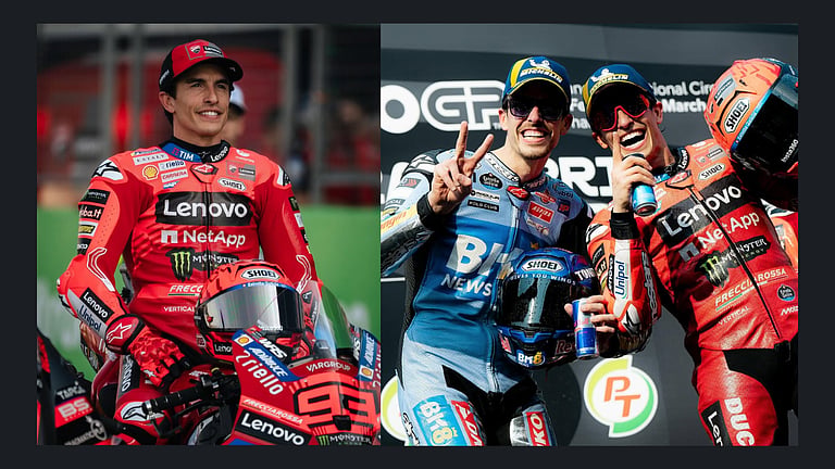 Marc Marquez pips brother Alex to win Thai MotoGP on Ducati debut