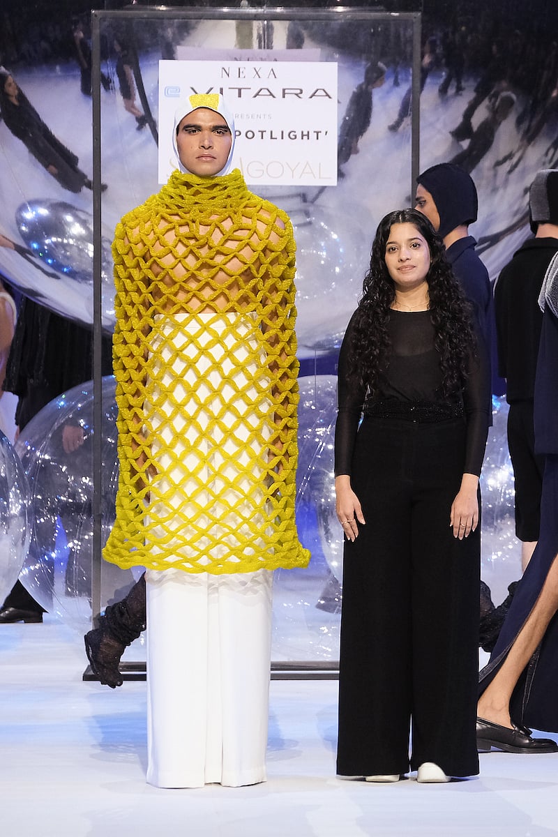 A peek into designer Somya Goyal's new collection Pivot at LFWxFDCI
