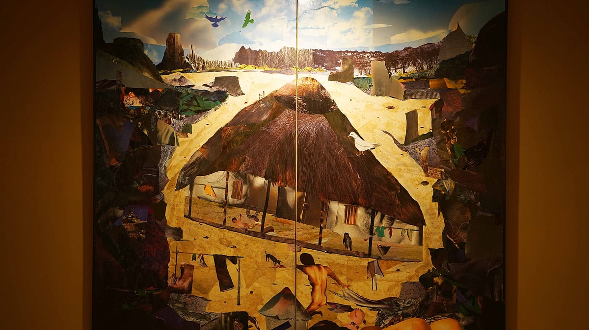 Collage artist Shakila Sheikh talks about her journey ahead of her ...