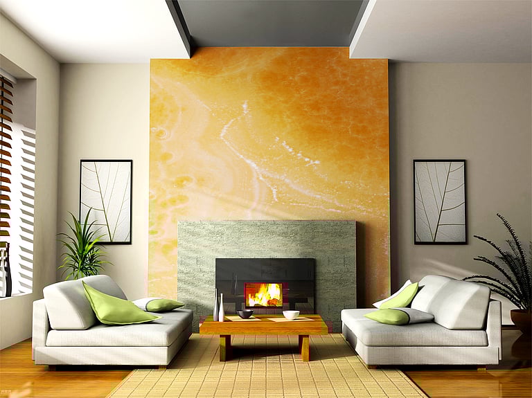 Interior Design Trend: Onyx Marble as 2025's Statement Stone