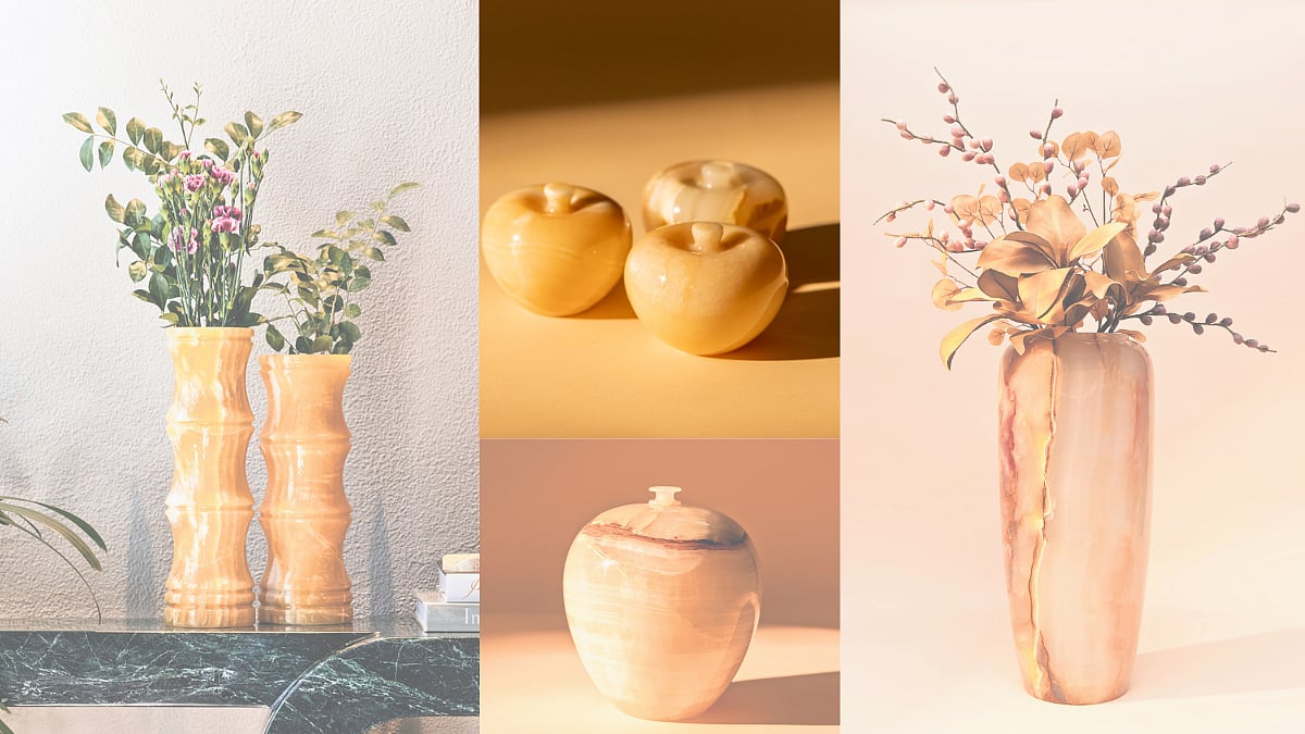 Luxe Loft Onyx Vases: Elevate Interiors with Quiet Luxury