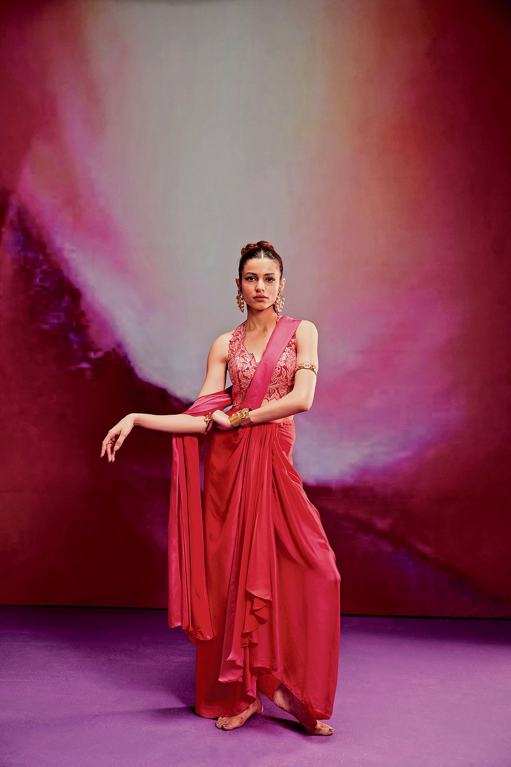 Textile Muse: Kavitha Gutta's Noor-e-Gul Celebrates Femininity & Nature