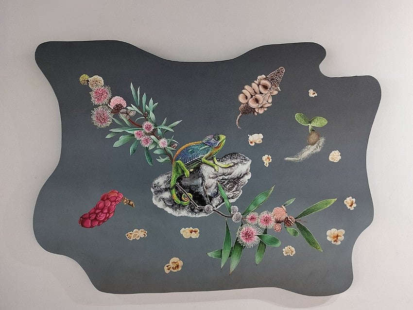 Satadru Sovan Banduri showcases his multidisciplinary artworks