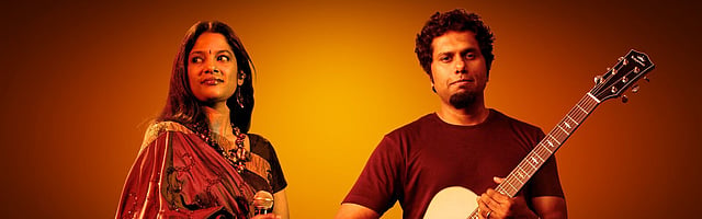 MD Pallavi and Bruce Lee Mani perform at an evening of rare harmonies