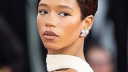 Taylor Russell leaves The Thomas Crown Affair