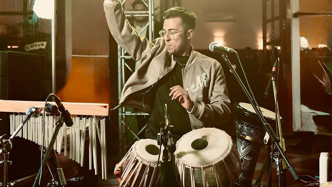 The Tabla Guy makes waves with his relatable and trendy renditions