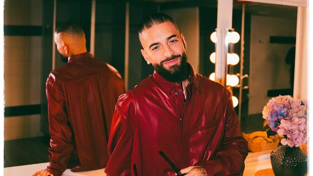 Maluma hits pause to school mom over baby's lack of ear protection