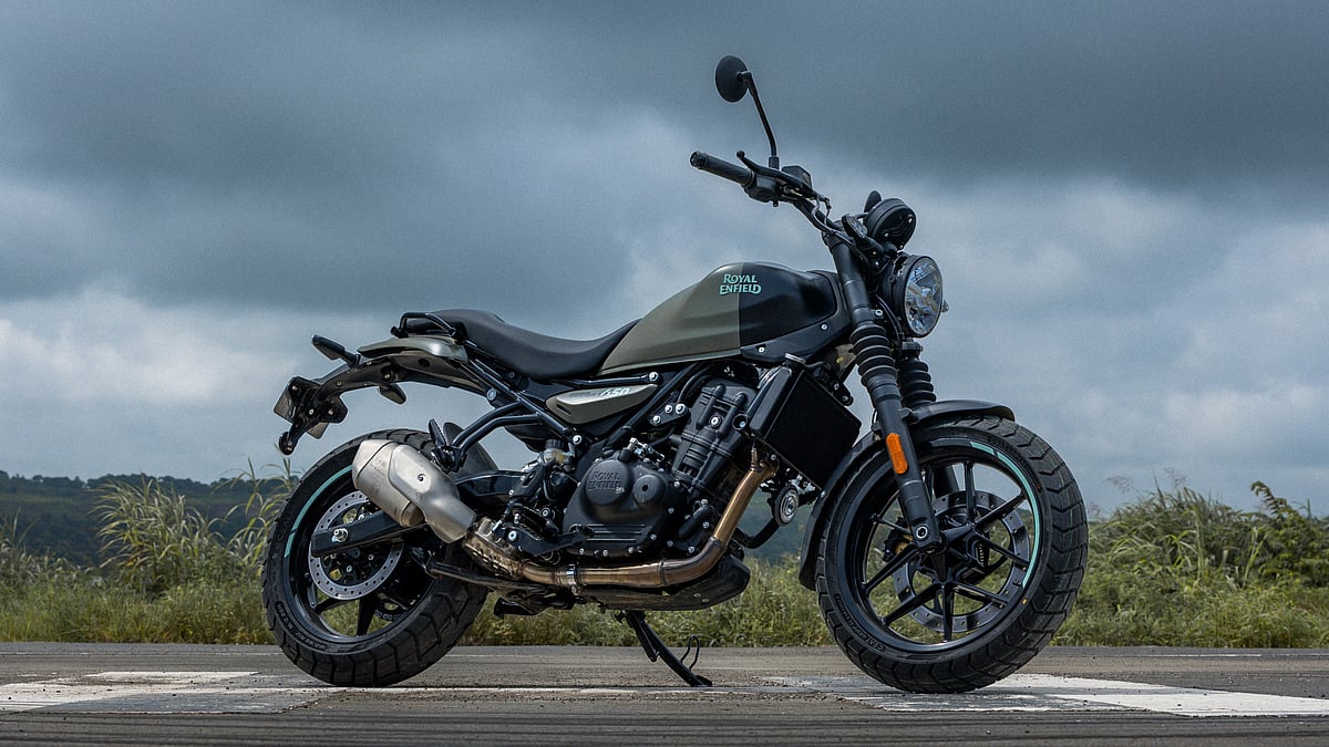 The new Royal Enfield Guerrilla 450 in a new colour