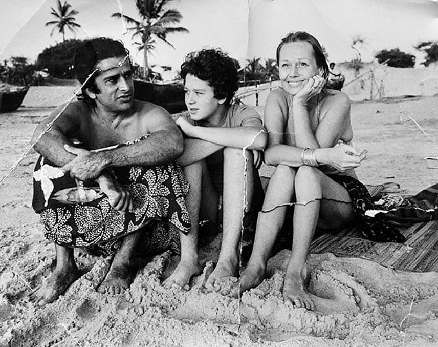Shashi Kapoor's wife, Jennifer Kendal, the BAFTA-nominated actress
