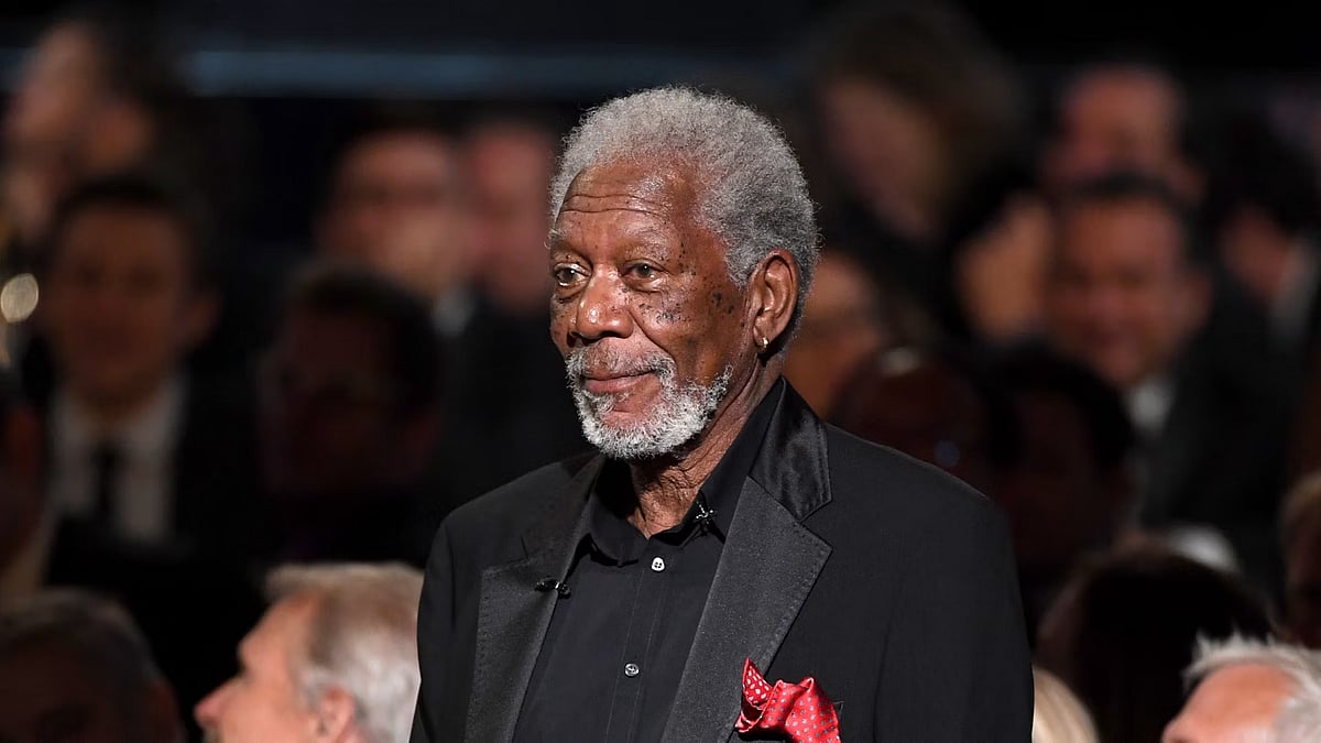 "You're robbing me": Morgan Freeman on AI copies of his voice