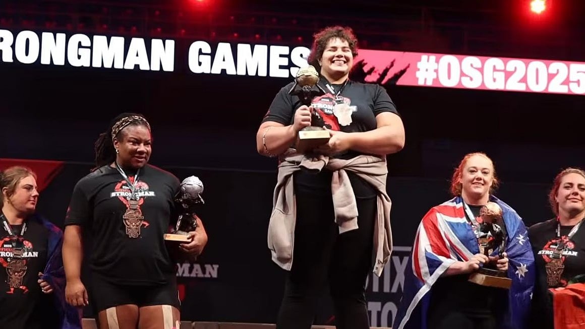 World's Strongest Woman Jammie Booker stripped off title over gender