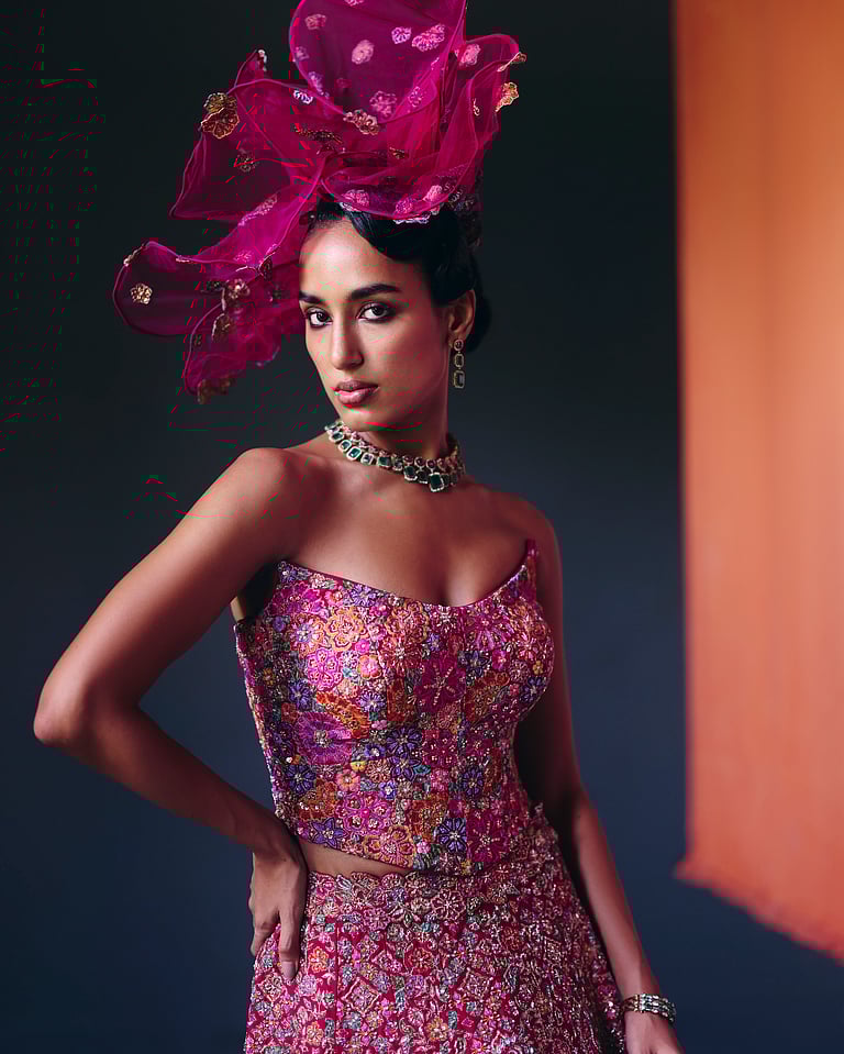 Craftsmanship & Colour: Mrunalini Rao's Wedding Lehenga Collection
