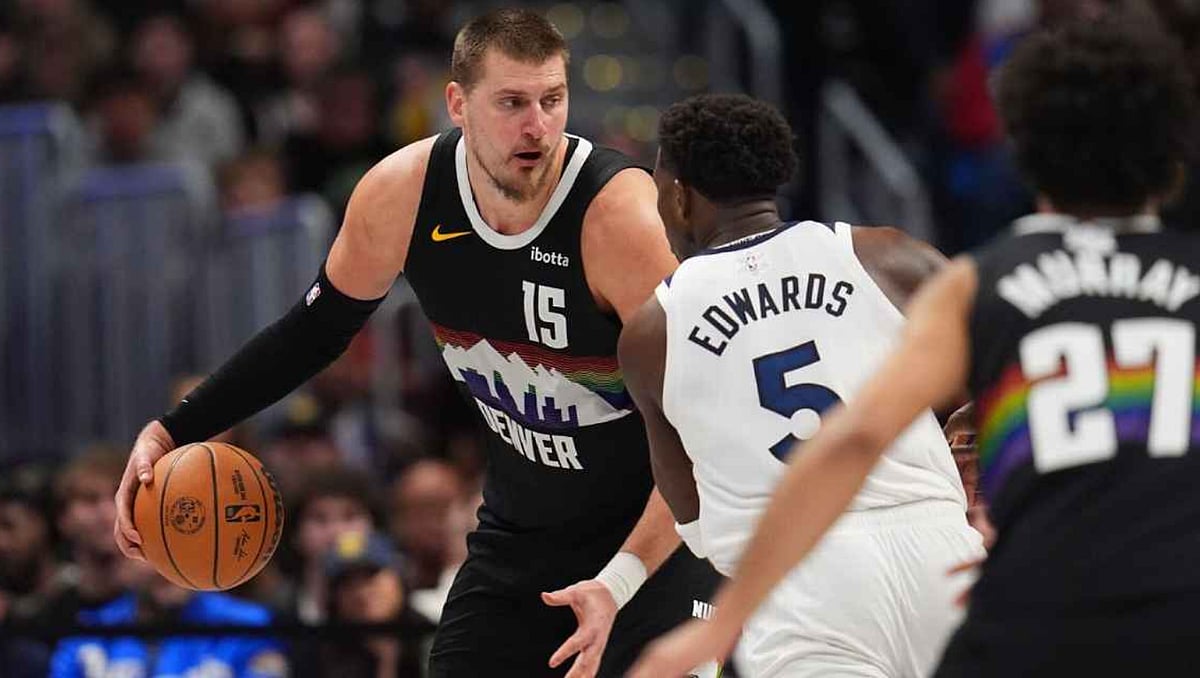 Nikola Jokic scores record 18 in OT, has 56-point triple-double