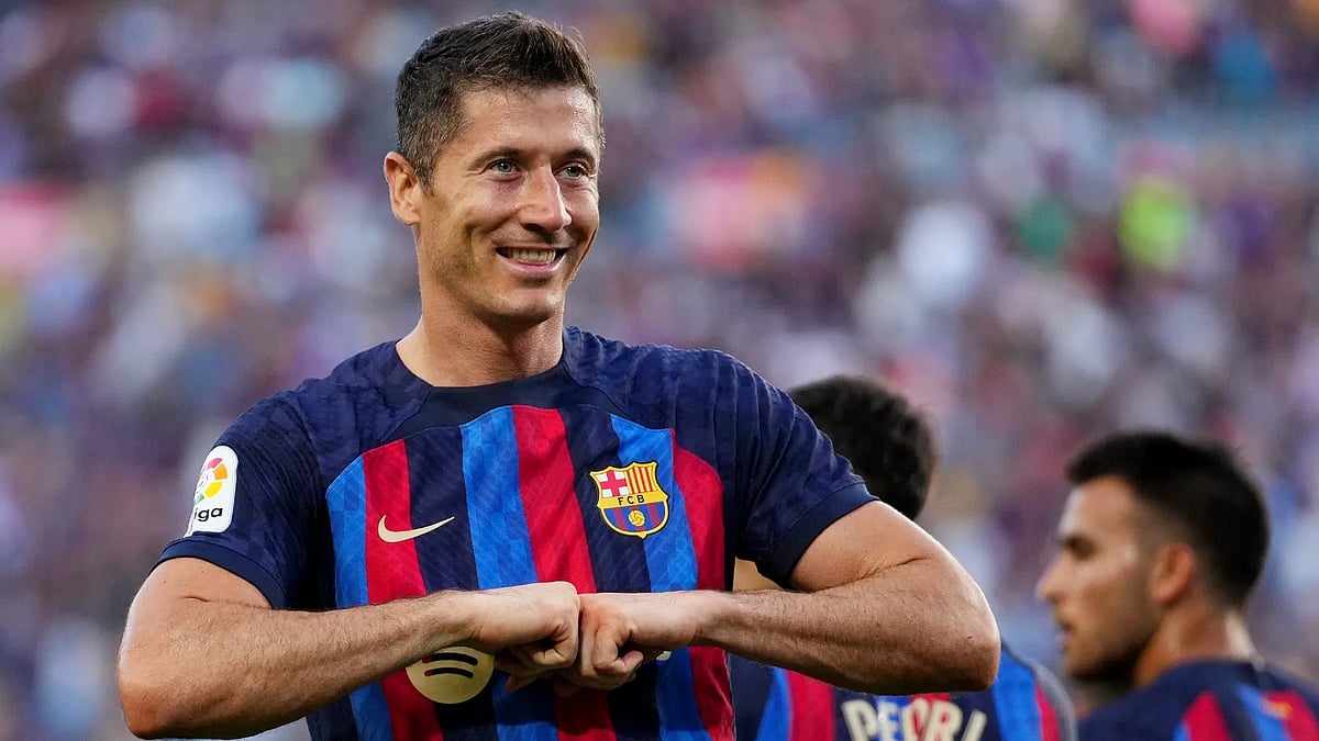 Robert Lewandowski says if Barcelona asked him to stop scoring goals