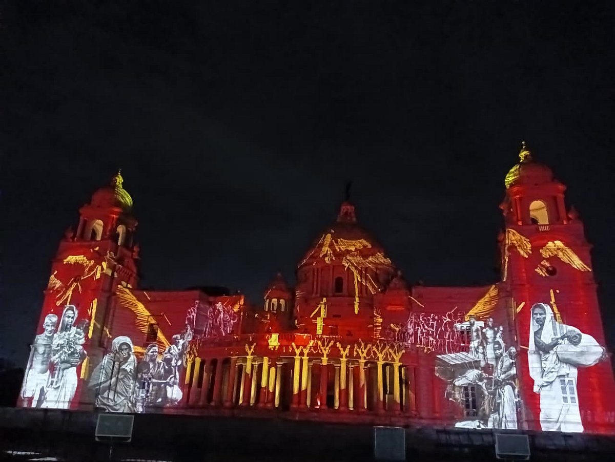 Debojyoti Mishra gives a new dimension to monuments by light and sound