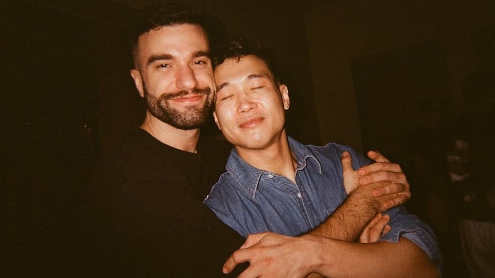 Joel Kim Booster and John-Michael Sudsina got married on New Years Eve