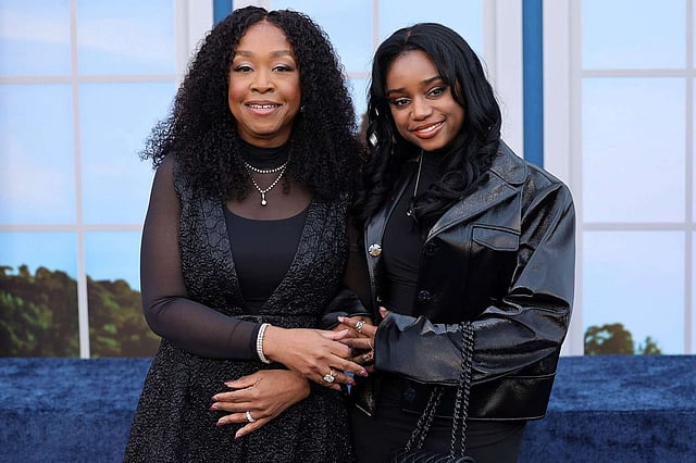 A glimpse of Shonda Rhimes, her daughters at Bridgerton Paris premiere