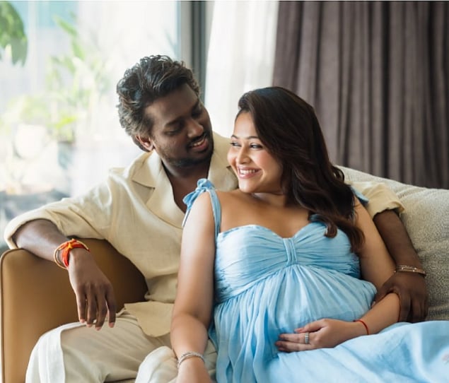 Director Atlee and wife Priya Mohan announce second pregnancy