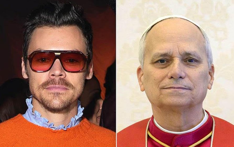 Harry Styles finally reveals why he showed up at Pope Leo's election