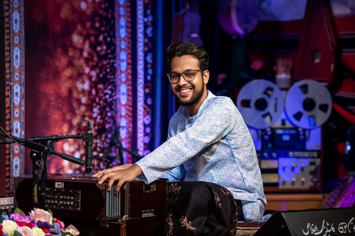 Musician Sadakat Aman Khan busts myths around harmonium