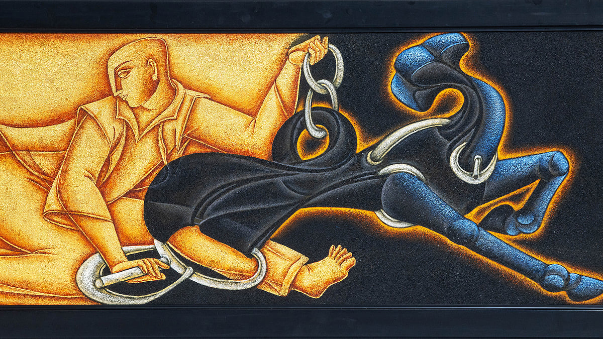 An exhibition of Satish Gujral's works in New Delhi, GUJRAL WITHIN