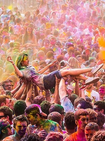 Holi parties in Hyderabad 2026 | Top 5 upcoming colour fest events