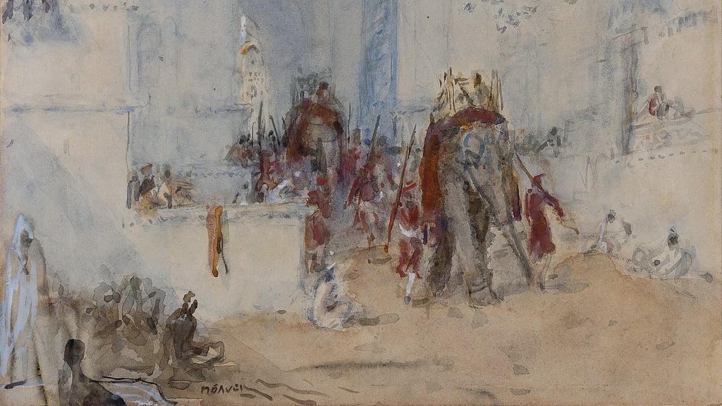 DAG’s latest exhibition is paintings by foreign artists in India