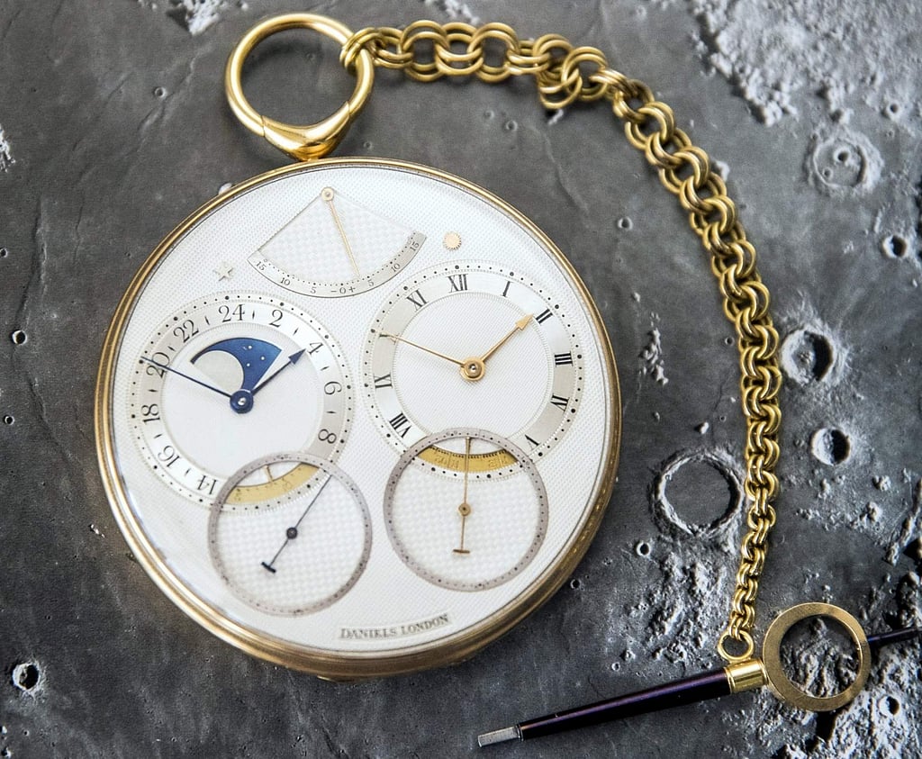 English pocket watch Space Traveller I sells for record price at ...